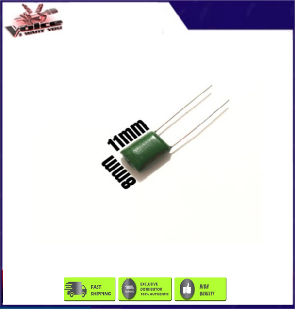 10Pcs Mylar Capacitor 2A104J for mic input anti feedback | Lazada PH