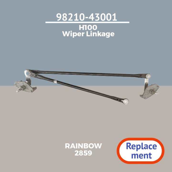 9821043001 Wiper Linkage for HYUNDAI H100 [Replacement] Part #;98210 ...