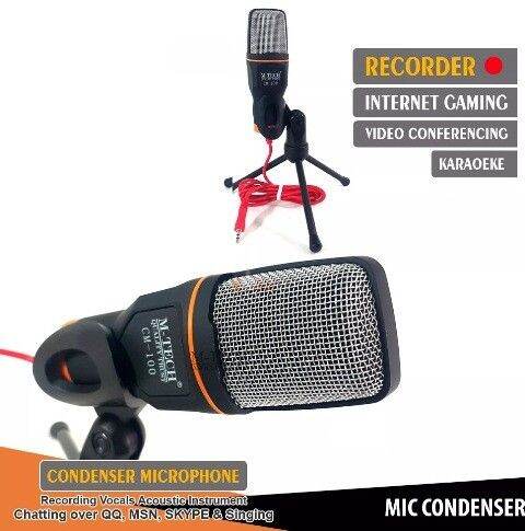 MICROPHONE CONDENSER M-TECH CM-100 | Lazada Indonesia