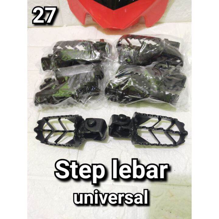 Step lebar Trail Universal PNP Semua jenis motor | Lazada Indonesia