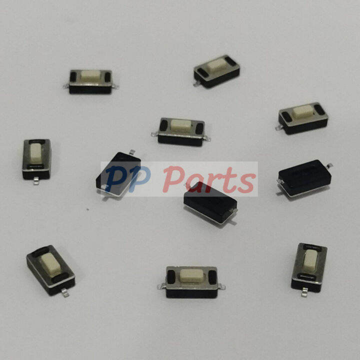 สวิทช์ กดติด-ปล่อยดับ ปุ่มกด SMD Push Button Switch ไมโครสวิทช์ TACT Switch #S2P 3.5x6x2.5mm (1 ...