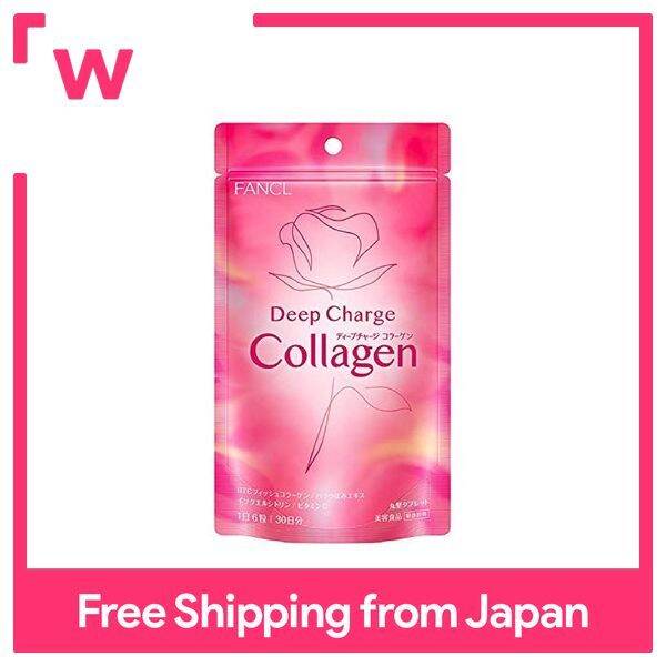 FANCL (New) Deep Charge Collagen (for about 30 days) 180 tablets ...