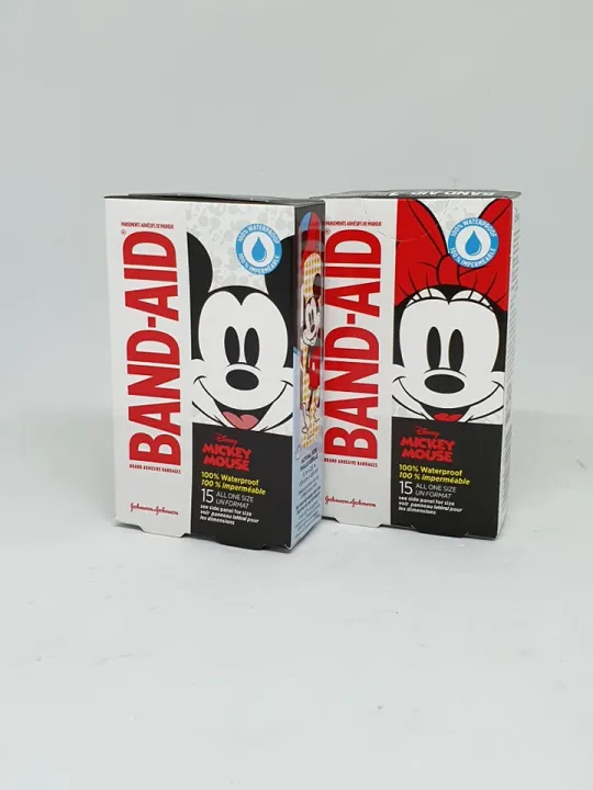 Band-Aid Minnie Mouse for Kids Toddlers Unisex Plasters First Aid for ...