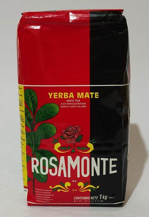 MATE TEA IMPORTED ROSAMONTE YERBA MATE 1000G TRADITIONAL TEA PRODUCED ...