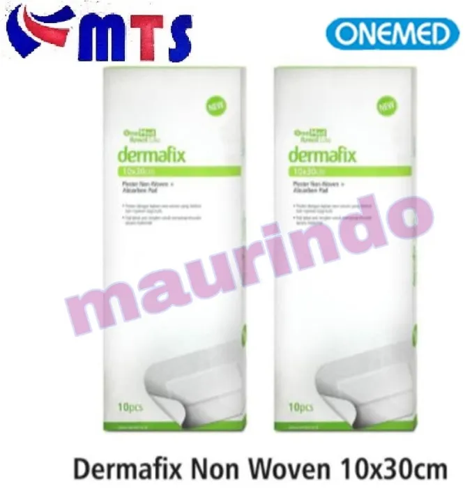 Onemed Dermafix 10 x 30 cm Plester Luka Non Woven Isi 1 Pcs | Lazada ...