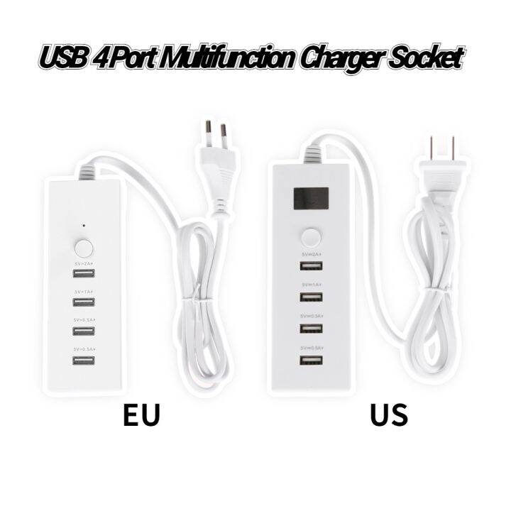 Electrical Socket Plugs Adaptors Multifunction Usb Charger Strip - 4 ...