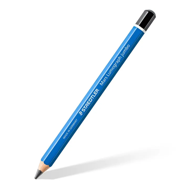 STAEDTLER Mars Lumograph Jumbo 100J Drawing Pencil (8B) | Lazada PH