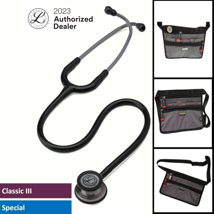 3M Littmann Classic III Stethoscope, 27 inch, #5811 with New Gear ...