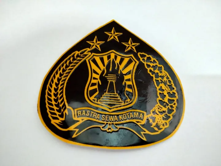 stiker embos polisi / stiker / stiker polisi | Lazada Indonesia