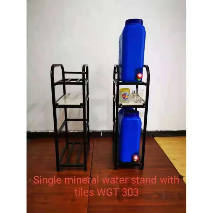 Water Gallon Rack with Tiles Stand 3 Layer 2 Layer | Lazada PH