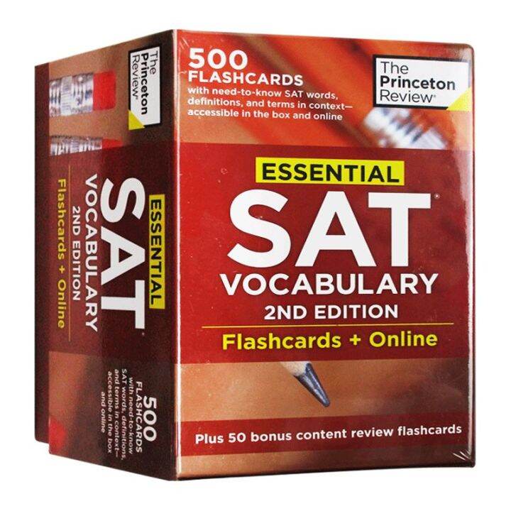 Essential SAT Vocabulary English original edition Princeton SAT basic ...