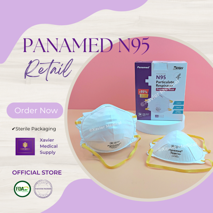 PANAMED N-95 Mask Retail (Sold per Box/Pc) | Lazada PH