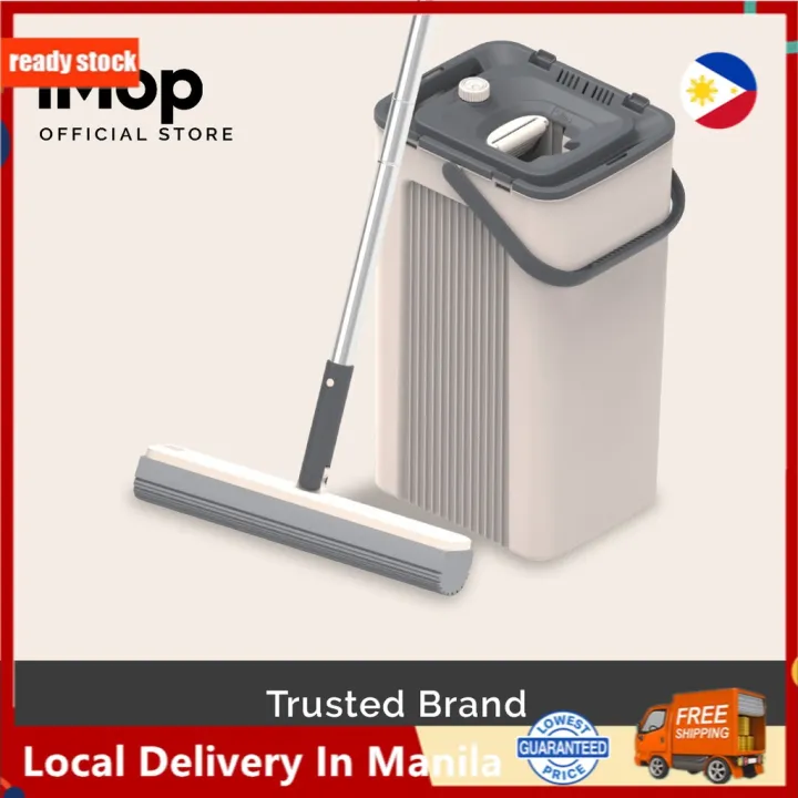Manila Stock IMop Squeeze PVA Floor Mop Complete Set IMOP-SJ COD ...