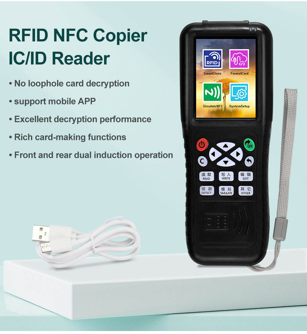 YiToo 2023รุ่นใหม่ RFID Reader Writer,คีย์การ์ดโปรแกรมเมอร์ถอดรหัสโร ...