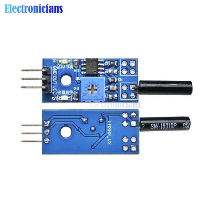 Vibration Sensor Module Normally Open Vibration Switch High Sensitive