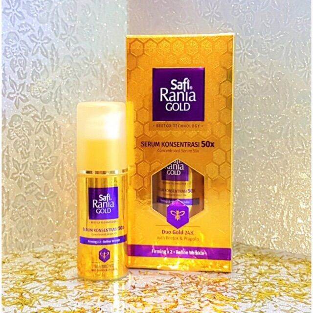 Safi Rania Gold Serum Konsentrasi Plus 20ml | Lazada