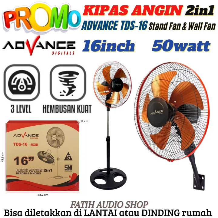 kipas angin advance tds 16 | kipas angin multifungsi (berdiri dan ... kipas angin advance tds 16 | kipas angin multifungsi (berdiri dan ...
