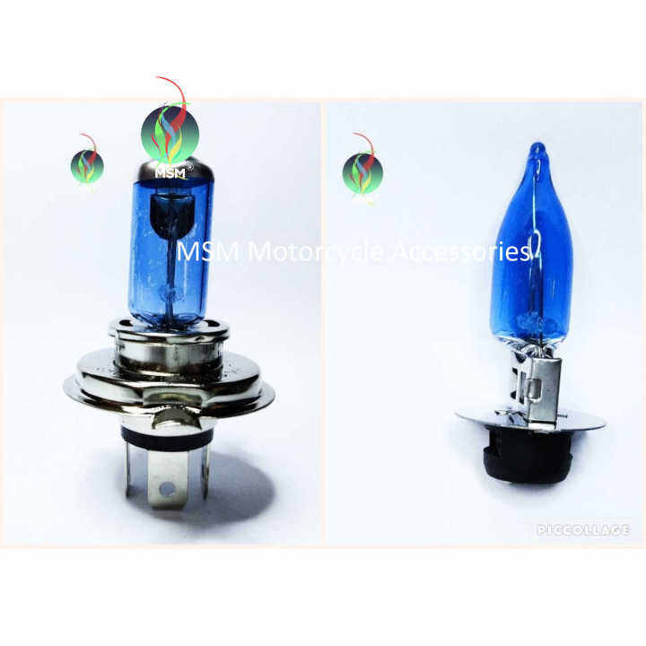 MSM Headlight Halogen Super White Motorcycle | Lazada PH