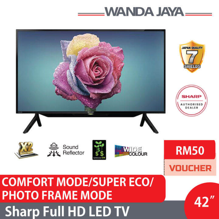 Sharp 42 Inch Full HD LED TV 2TC42BD1X | Lazada