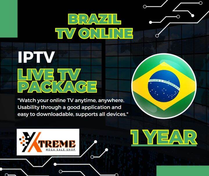 IPTV BRAZIL TV Online Package 1 Year. รับชมทีวี บราซิล ได้ง่ายๆผ่าน ...