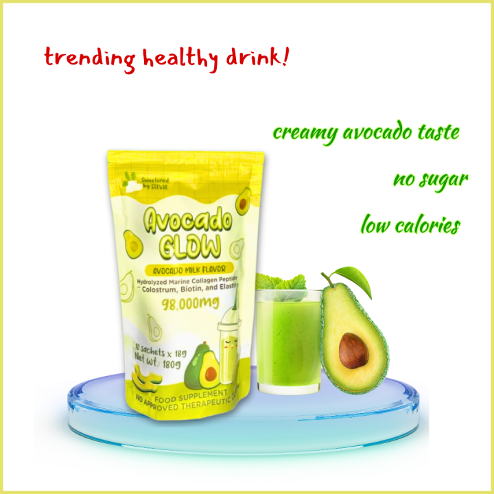 Avocado Glow Collagen Complex: Beauty and Radiance Enhancement with ...