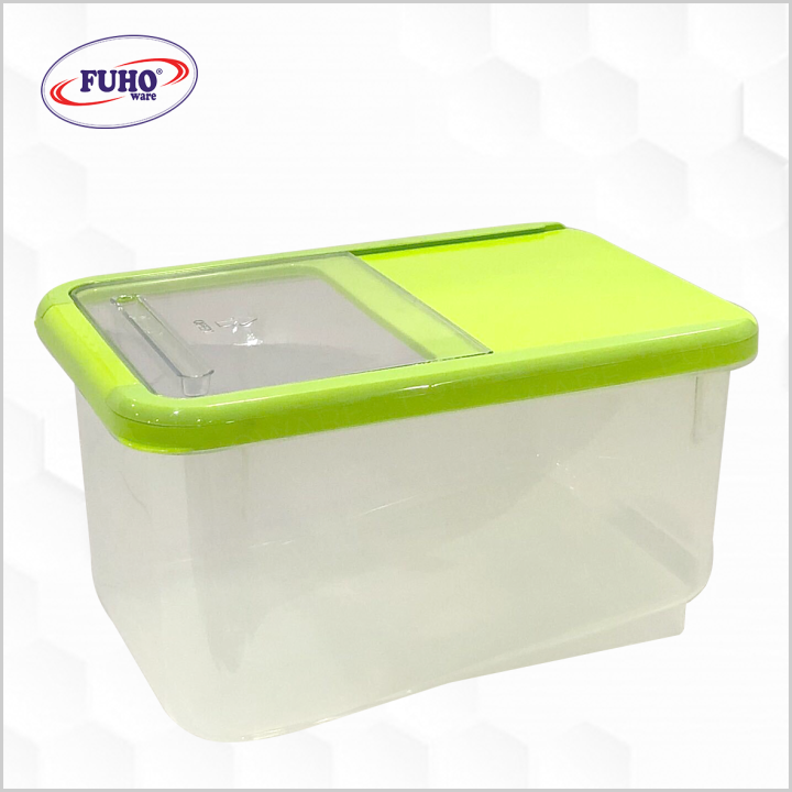 Fuho Rice Box with Scooper 10kg #R1710 | Lazada PH
