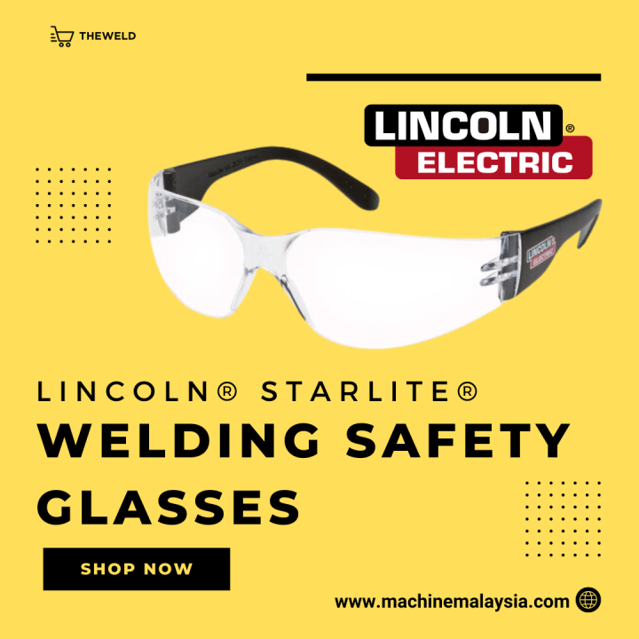 LINCOLN ELECTRIC® STARLITE® WELDING SAFETY GLASSES | Lazada