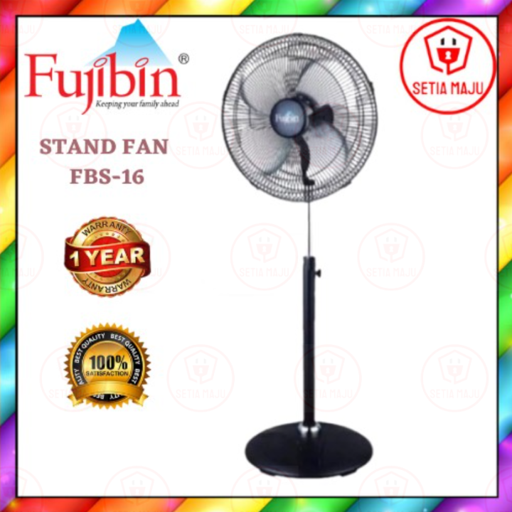 [READY STOCK] FUJIBIN METAL STAND FAN 16' - FBS-16 | Lazada