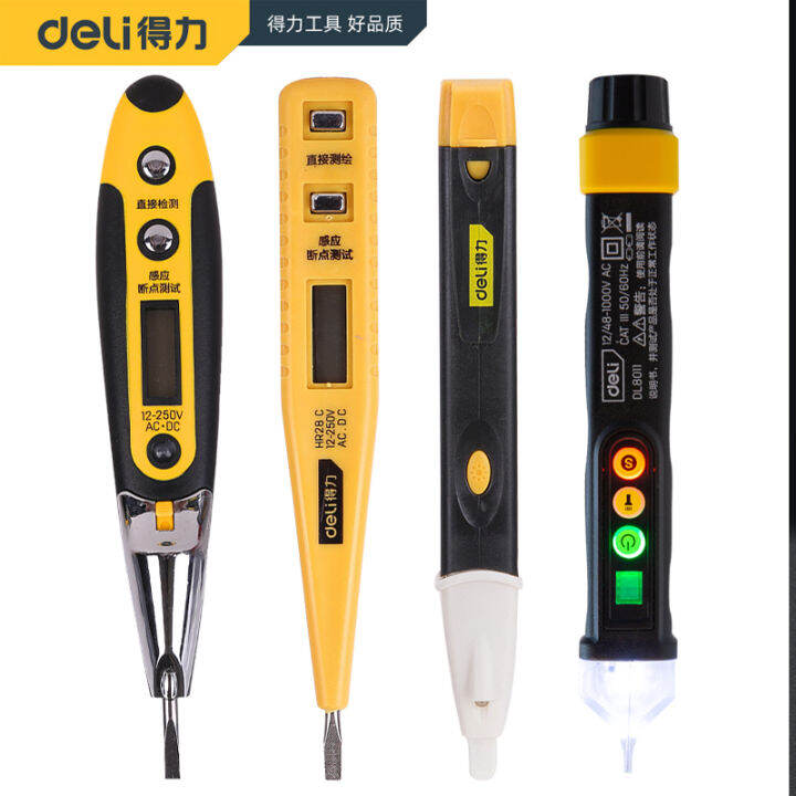 Deli test pen induction multifunctional household car line detection ...