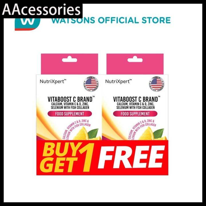 NUTRIXPERT Vitaboost C with Collagen 10 Capsule | Lazada PH