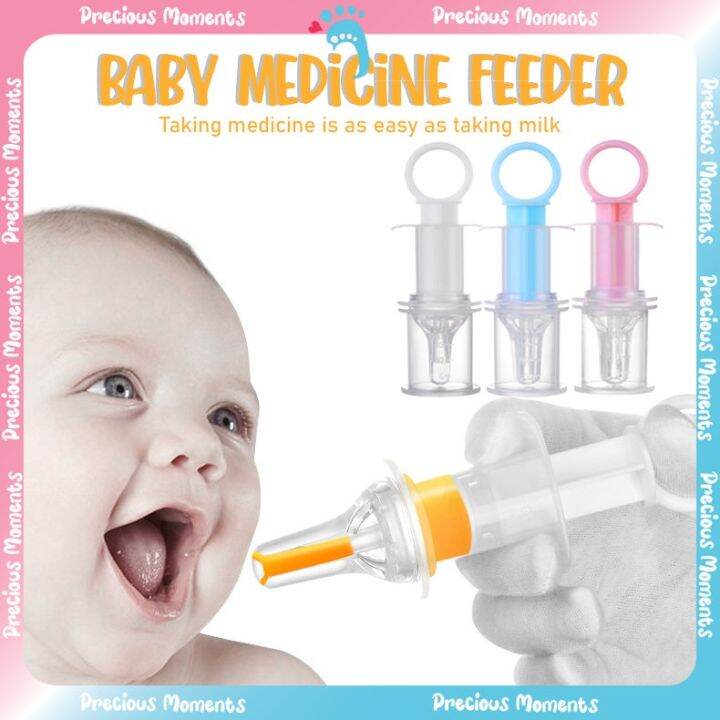 PM Baby Medicine Feeder Anti-Choke Syringe Feeding Device Silicone ...