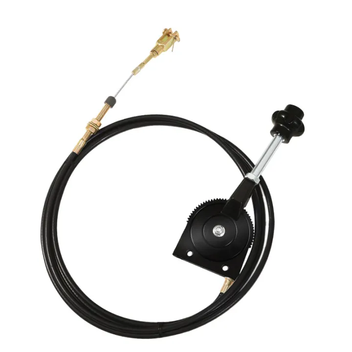 Automobile agricultural vehicle excavator refitting hand throttle ...