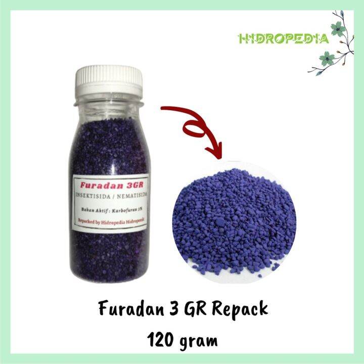 Furadan 3GR Repack (120 gr) - Insektisida Nematisida Pengendali Hama ...