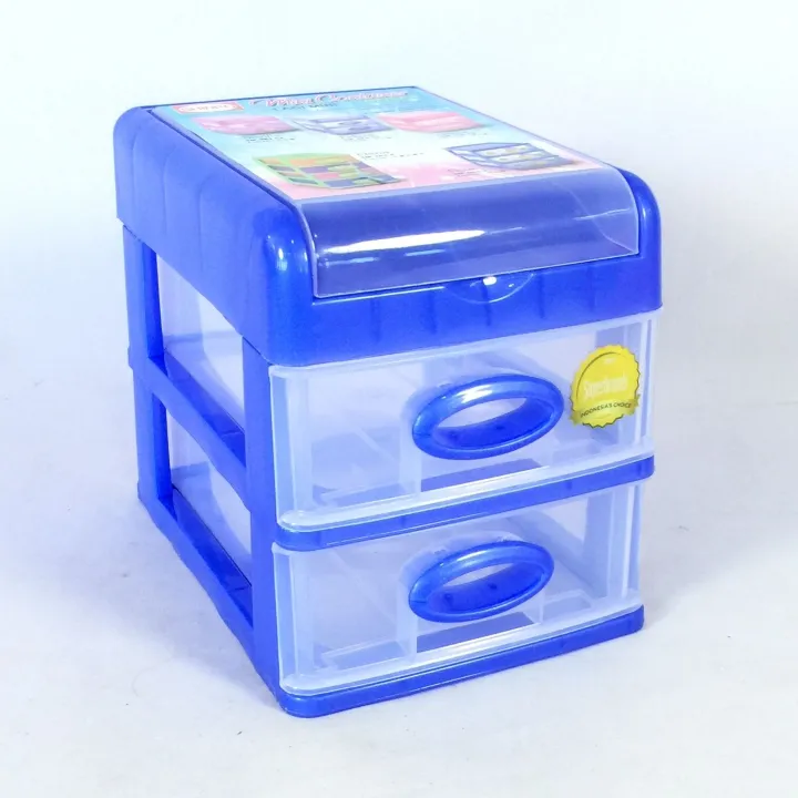 Mini Kontainer 2 Susun Laci 2 Susun Tempat Penyimpanan Serbaguna ...