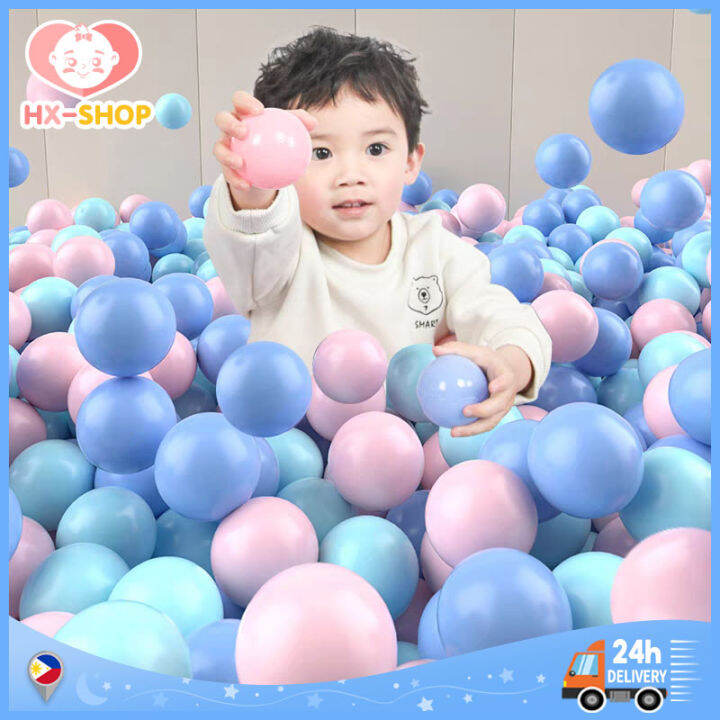 50/100/200Pcs Ocean Ball Soft Plastic Baby Play Balls Colourful Swim ...
