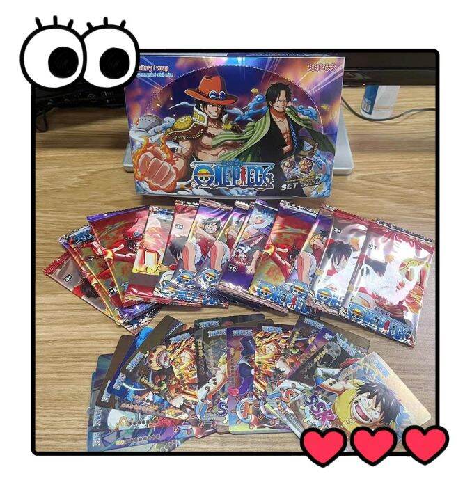 One Piece Collectable Game Cards Monkey D. Luffy TCG Playing Carts ...