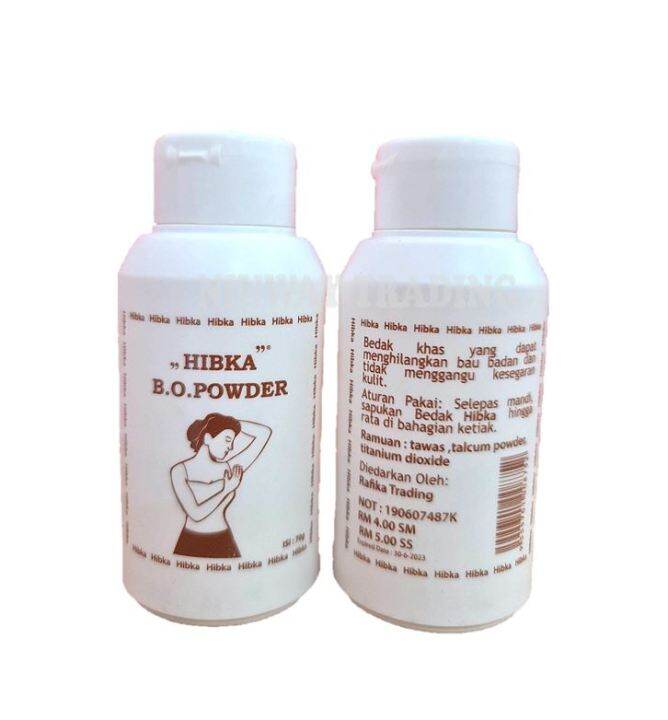 HIBKA B.O. POWDER 60G | Lazada