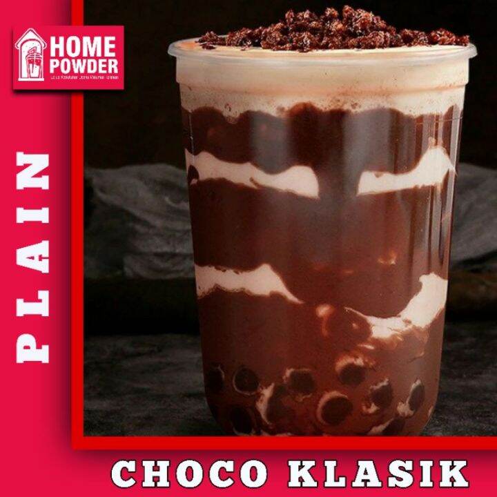 Bubuk Minuman Drink Powder PLAIN CHOCO KLASIK COKLAT KLASIK PLAIN tanpa ...