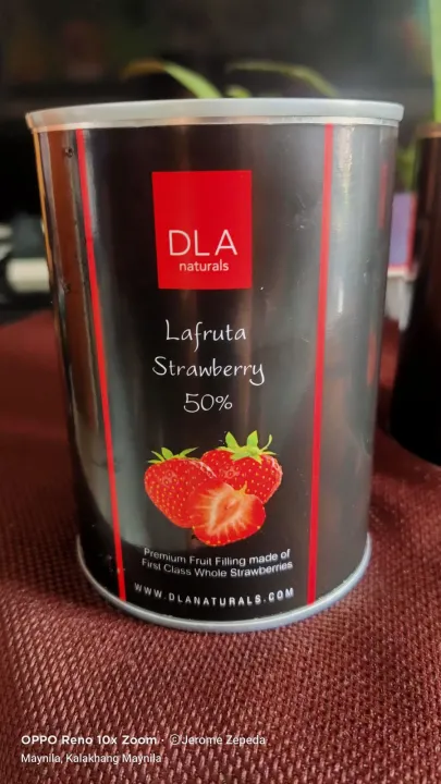 DLA naturals strawberry 50% filling 610ml | Lazada PH