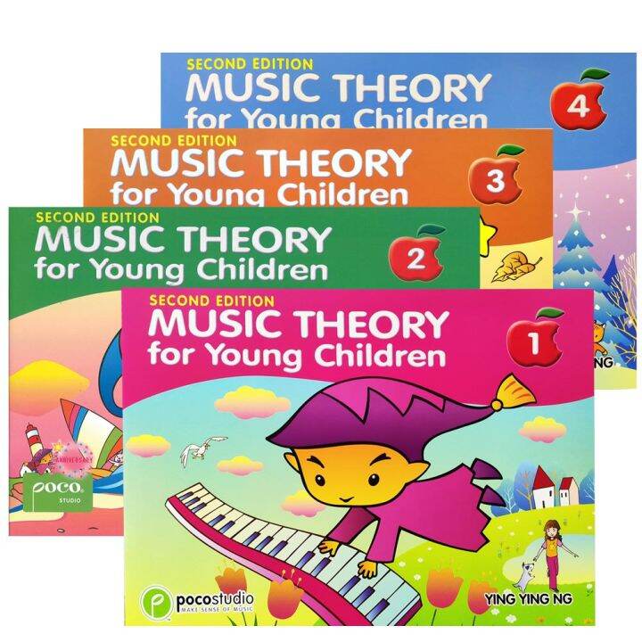 POCO STUDIO - Music Theory for Young Children Book 1,2,3,4 Ying Ying Ng ...