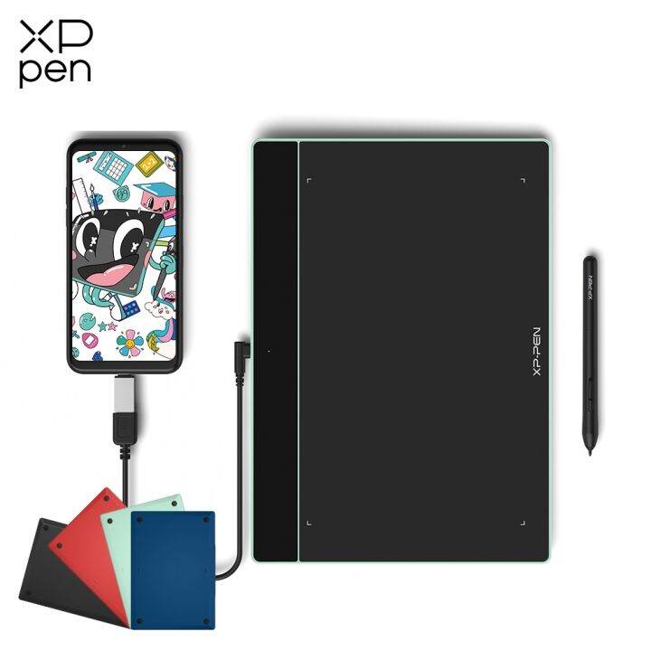 XPPen Deco Fun Digital Graphic Drawing Tablet With Battery-Free Pen ...