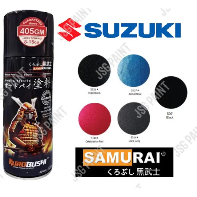 SAMURAI Spray Paint SUZUKI 400ml | Lazada PH