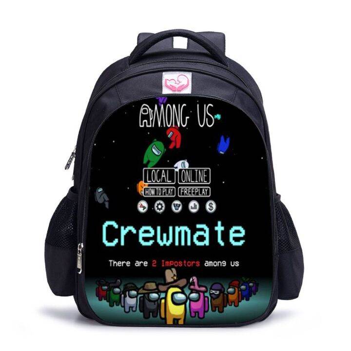 Among Us Backpack Burden-Reducing Schoolbag backpack Direct Hair ...