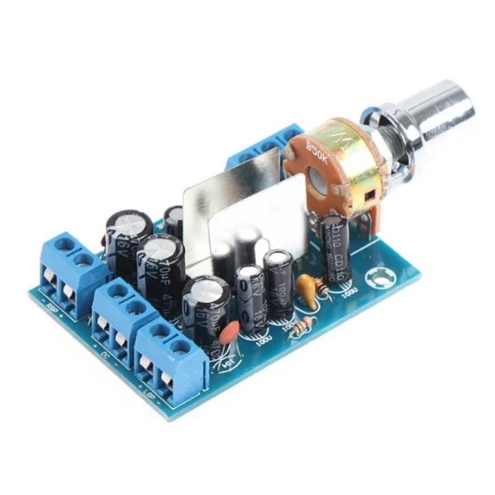 TEA2025B Power Amplifier Audio Board 2.0 Channrl Mini Amplifier Stereo AMP 3Wx2 Home Sound ...