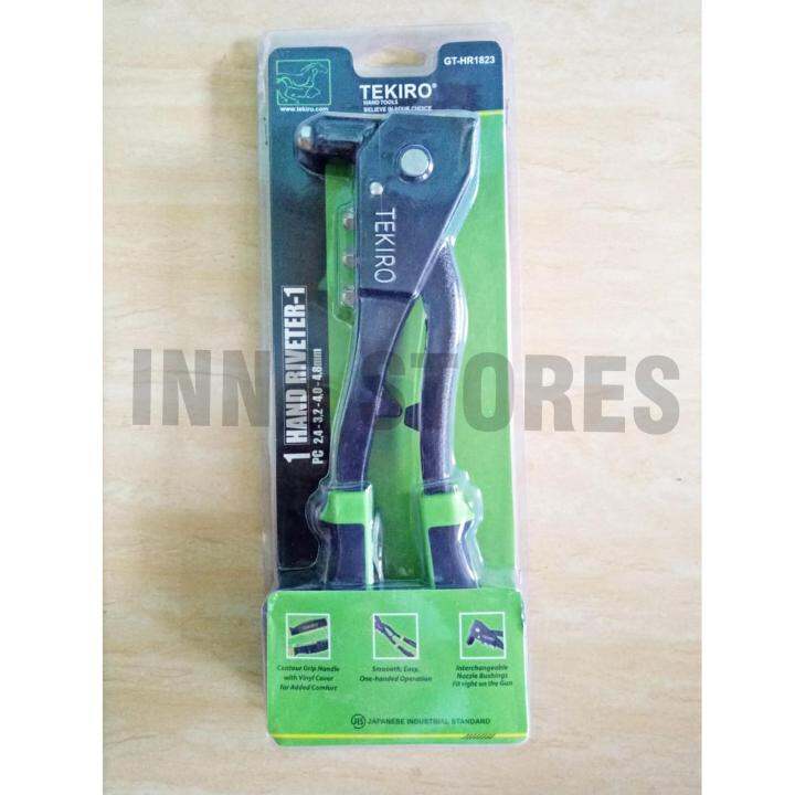 Tang Rivet Tekiro Hand Riveter Alat Paku Rivet Tekiro New | Lazada ...