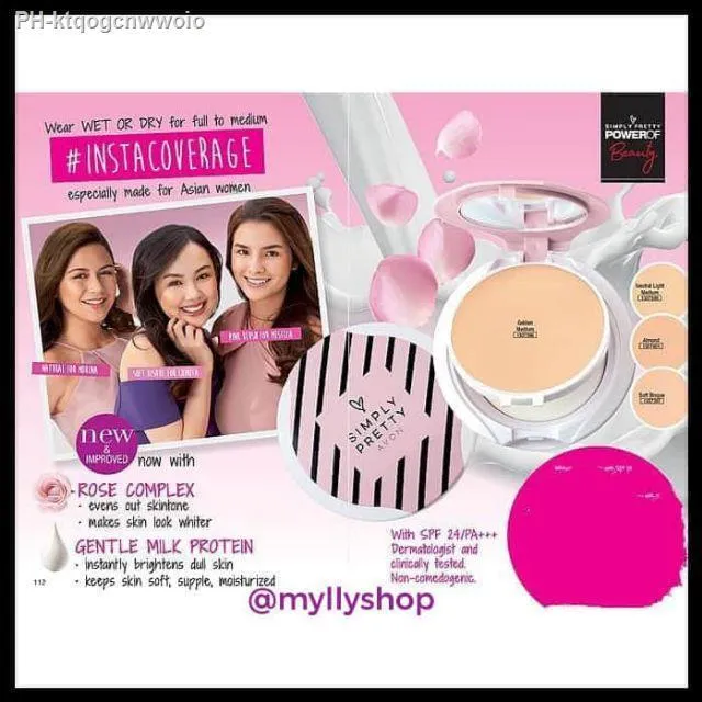 AVON SMOOTH WHITE DUAL POWDER FOUNDATION 10 g | Lazada PH