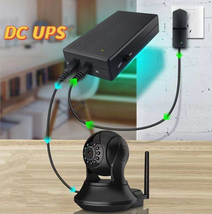 12V 1A DC UPS Powerbank For Wifi Modem Mini UPS For Wifi Router Mini ...