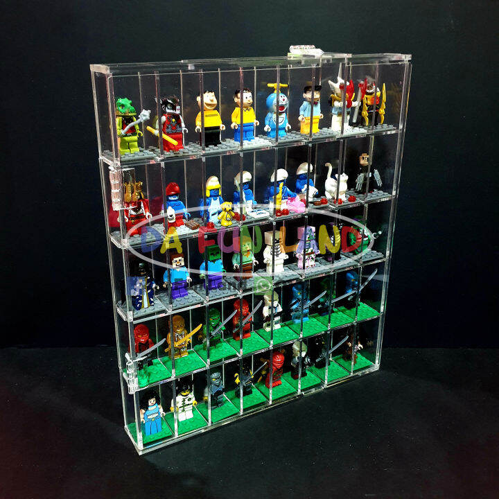 DFL-LG40-DR 40SLOT LEGO FIGURES DISPLAY CASE | Lazada