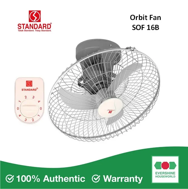 STANDARD 16 INCHES BANANA BLADE ORBIT FAN SOF-16B/Q | Lazada PH