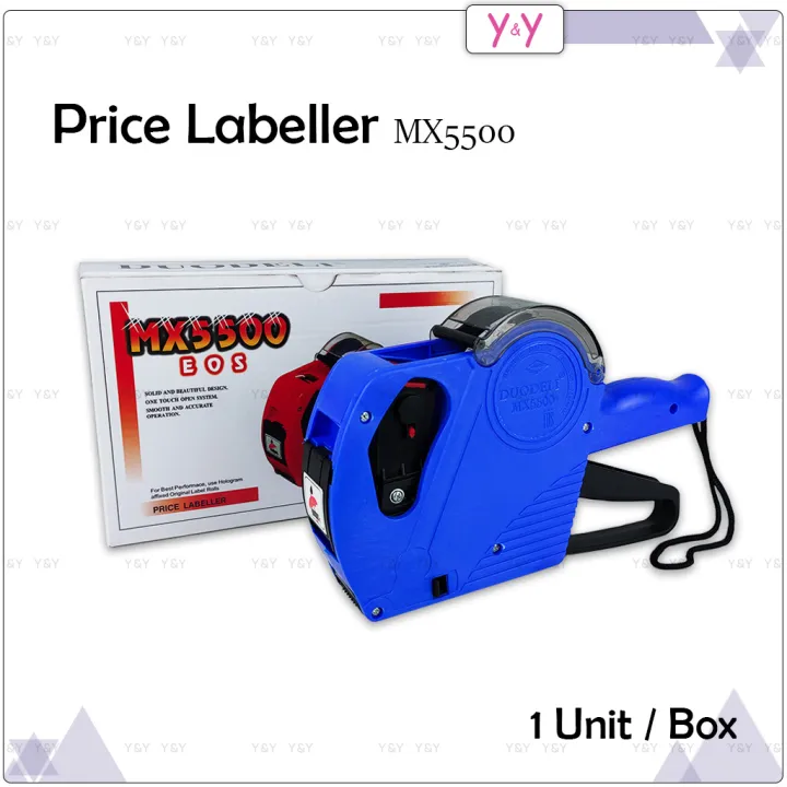 MX5500 Price Label Machine 8 Digits / Price Labeler / Price Tag Sticker ...